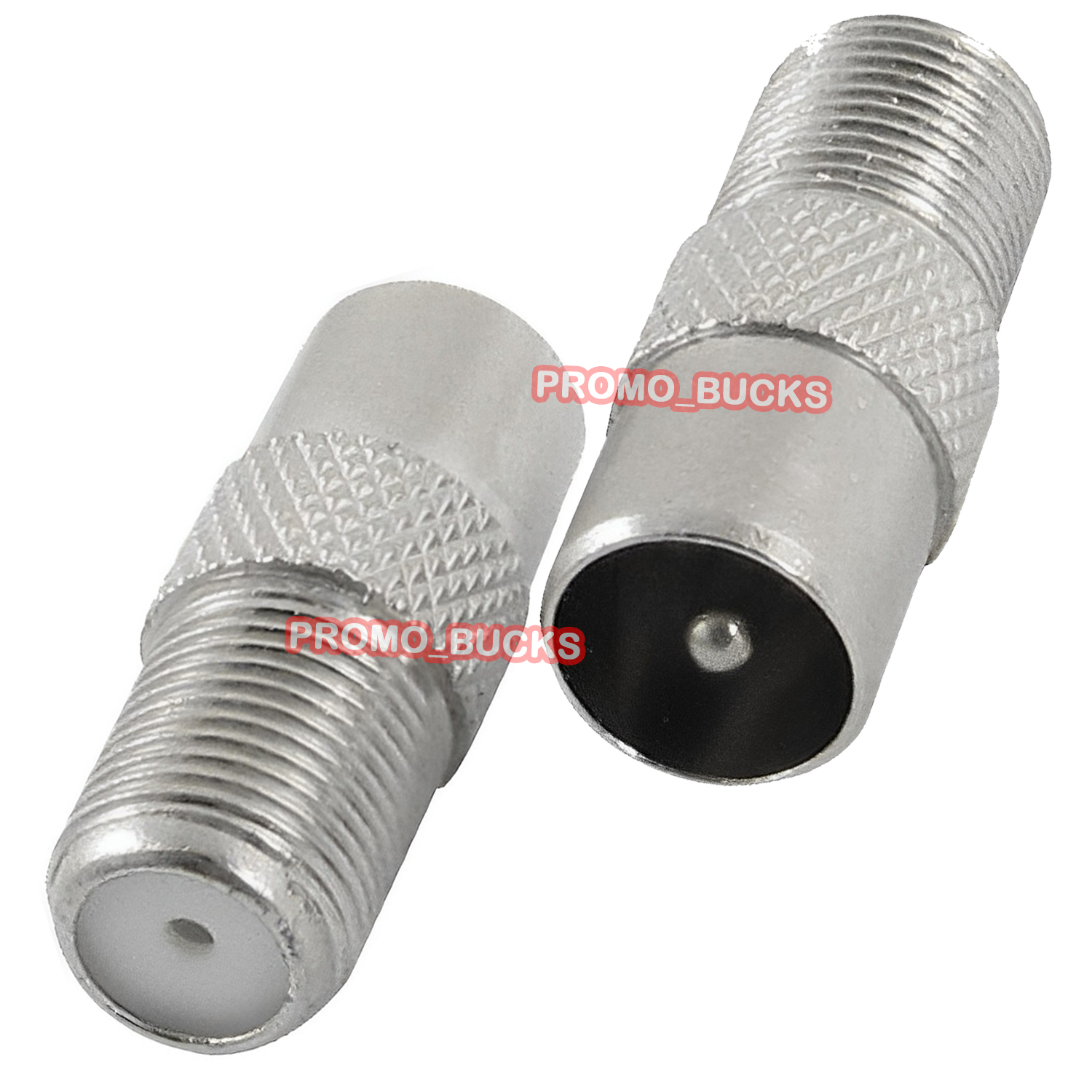 Coaxial TV F-Type Female To Male PAL RF Plug Adapter Connector Antenna Copper | Lazada PH