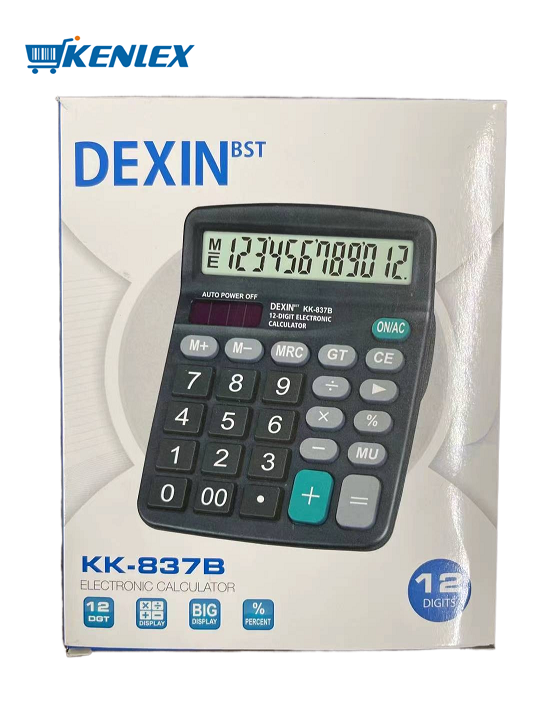 DEXIN KK-837B 12-digit electronic calculator | Lazada PH