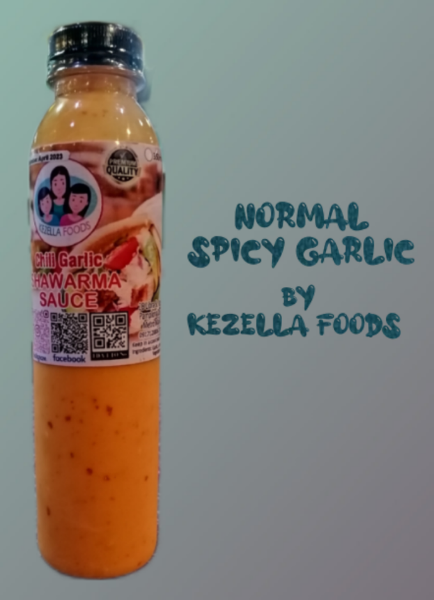 500ml-350ml Sour Mediterranean Liquid Super Garlic Sauce and Spicy ...