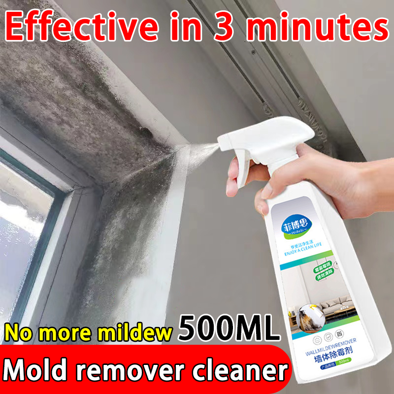 Good helper！！ Mold and mildew remover 500ML Mold remover cleaner black ...