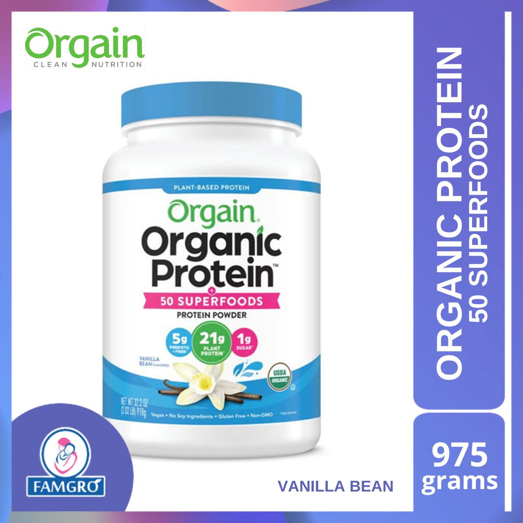 Orgain | Organic Protein + 50 Superfoods Protein Powder - Plant Based ...