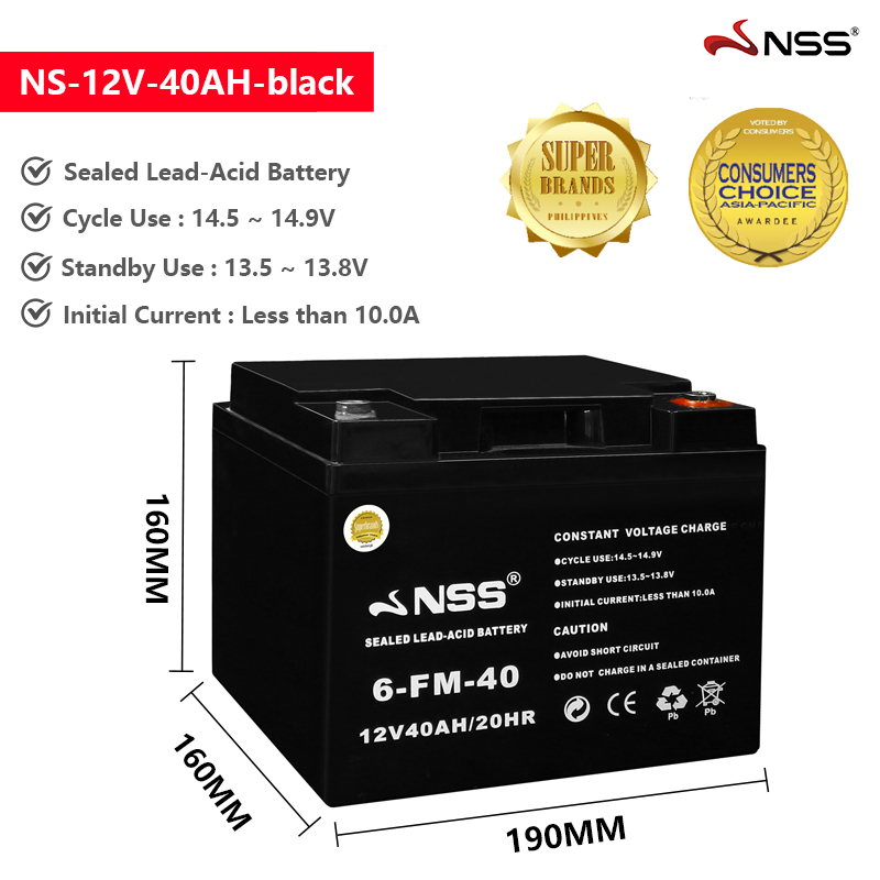 NSS Solar Battery 100AH 65AH 40AH 20AH 12AH Original Compatible ...