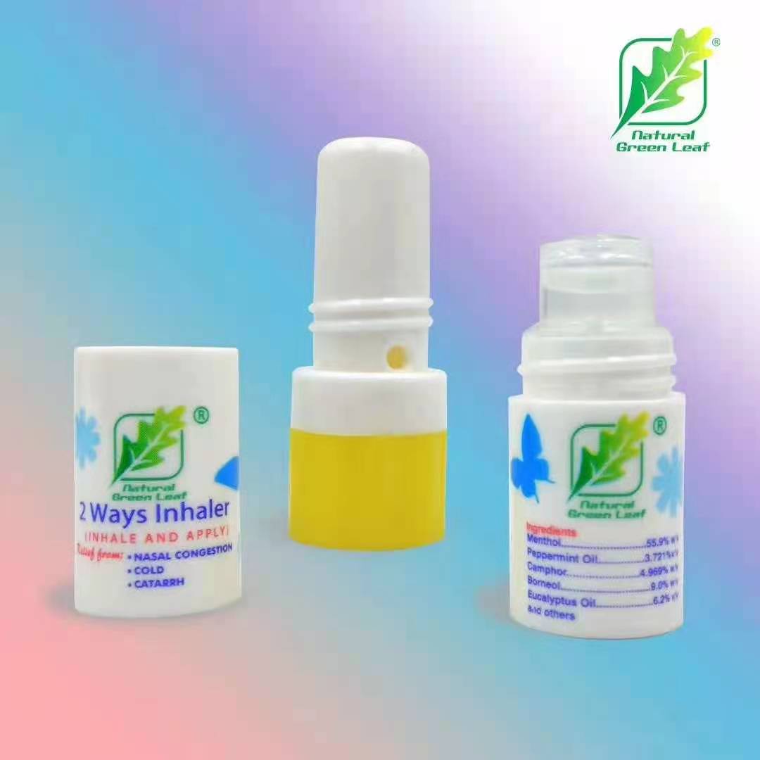 NATURAL GREEN LEAF 2 Ways Inhaler (Assorted Color) | Lazada PH