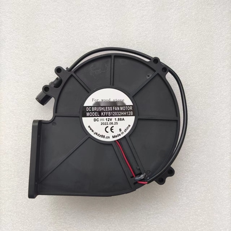 ۞ 12032 Fan Firewood Stove Integration Blower Used Wood 12 V 1.88 A 1.5 ...