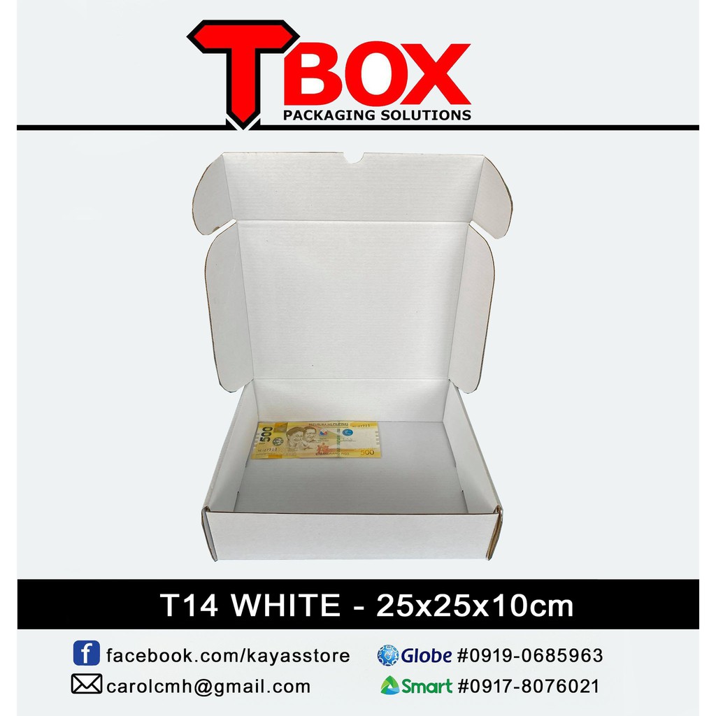 (1pc) T14 Kraft Mailer Corrugated Box ON HAND Carton box corrugated cardboard packaging | Lazada PH