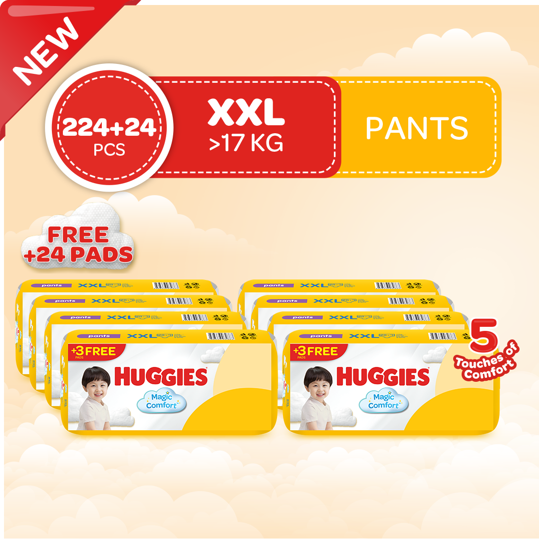 Huggies Magic Comfort Pants XXL - 31 pcs x 8 packs (248 pcs) | Lazada PH