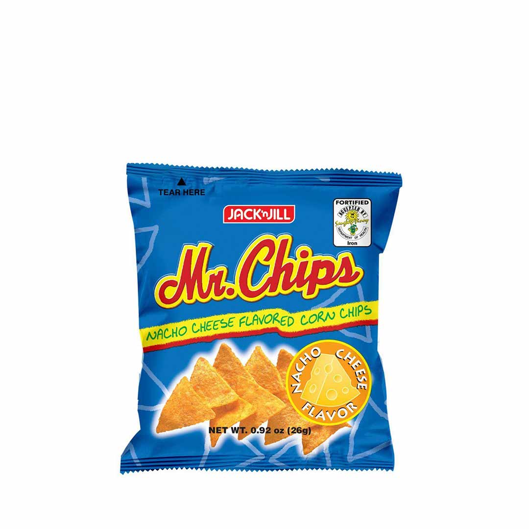 Mr. Chips Nacho Cheese Flavored Corn Chips 24g | Lazada PH