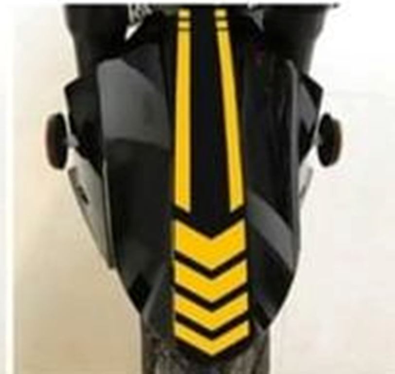 Motorcycle fender universal reflectorized sticker vinyl | Lazada PH