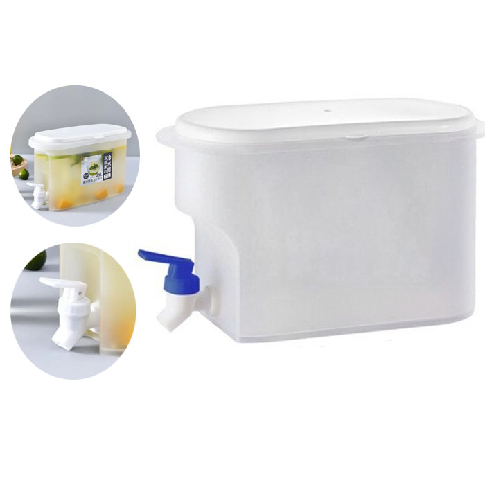 Bottle Tap Dispenser Kettle Lemonade 3500ML Water Jug With Tap Water ...