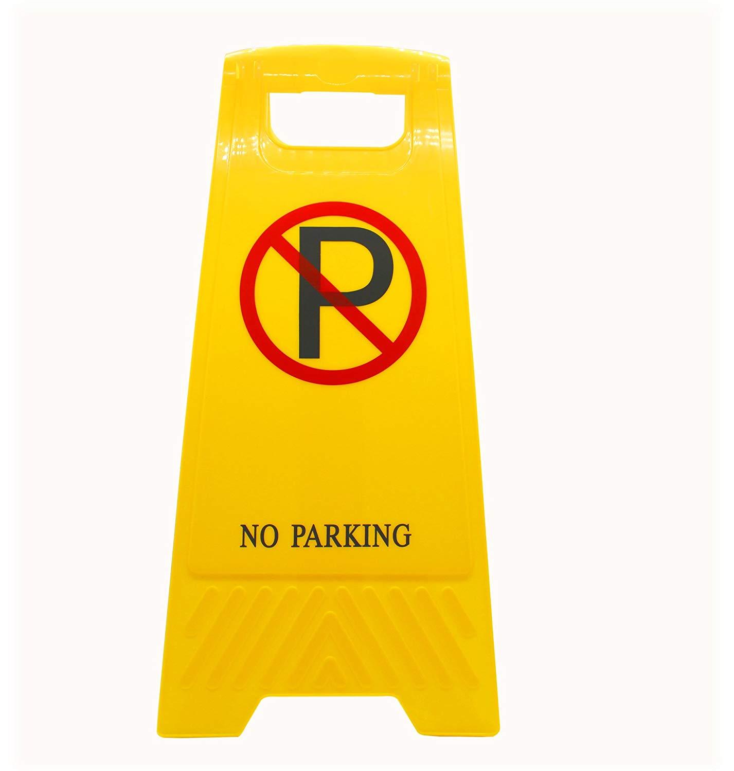 No Parking Signage 2 Sided Fold Out Floor Safety Warning Sign A Type NO ...