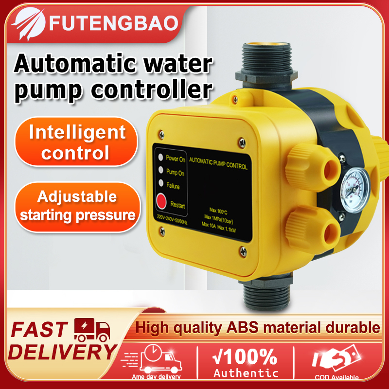 Automatic Water Pump Pressure Controller Regulator 220V Automatic Water Pump Controller ...