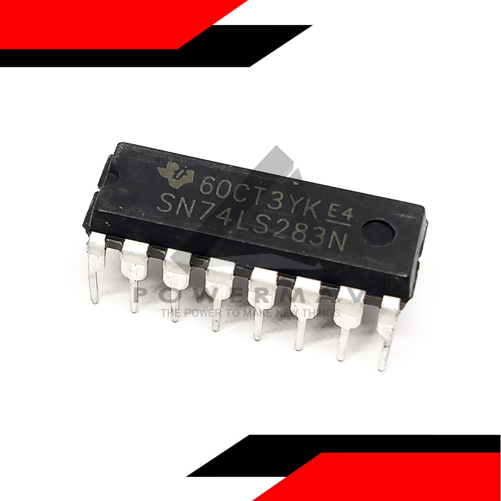 original 74ls283 4 Bit Binary Full Adder IC dip ic dip14 sn74ls283n ...