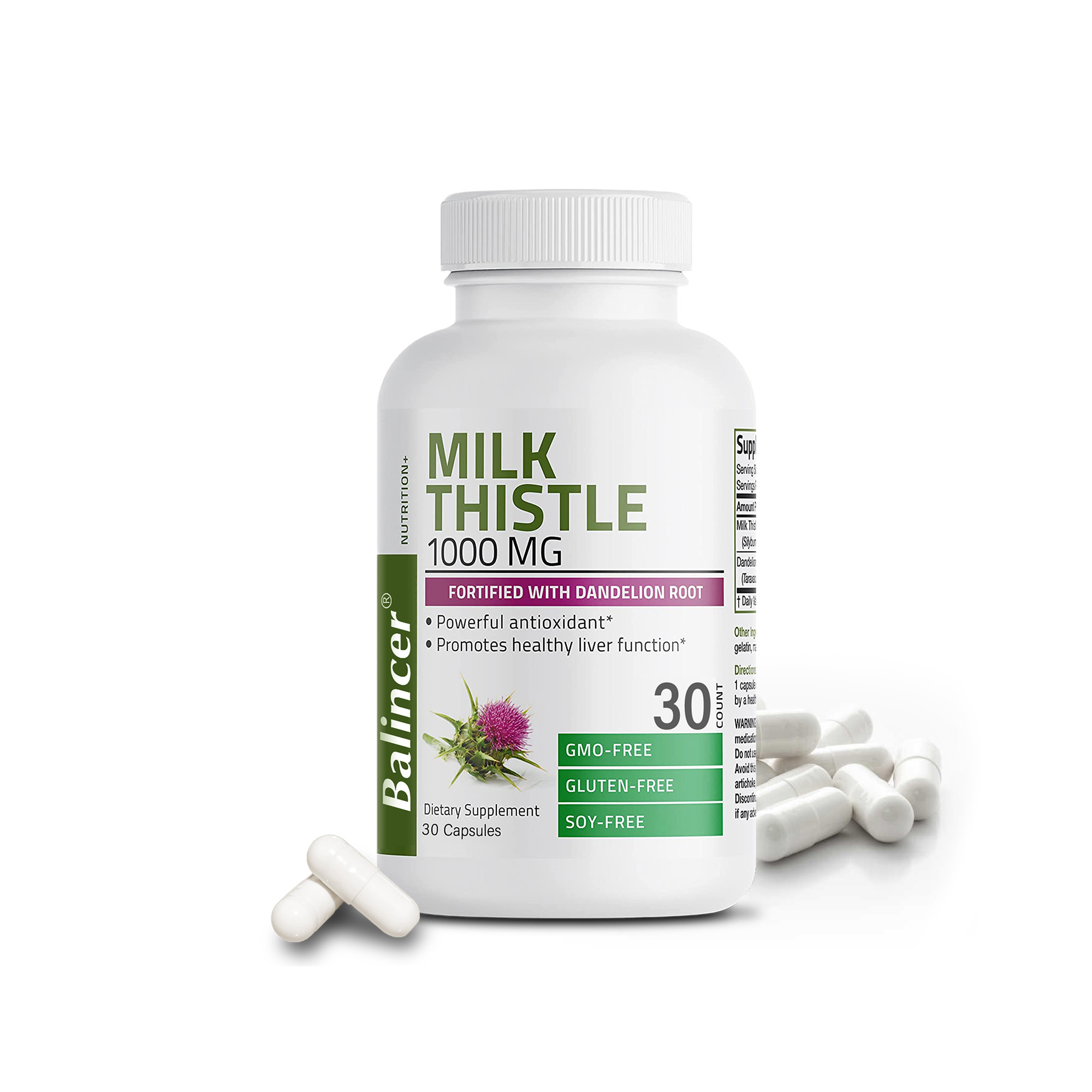 Milk Thistle, Liver Function, Antioxidant, High Potency, Enhances ...