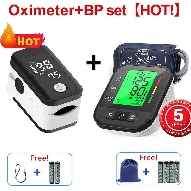 Fingertip Pulse Oximeter Finger Pulse Blood Oxymeter LED Display Pulse ...