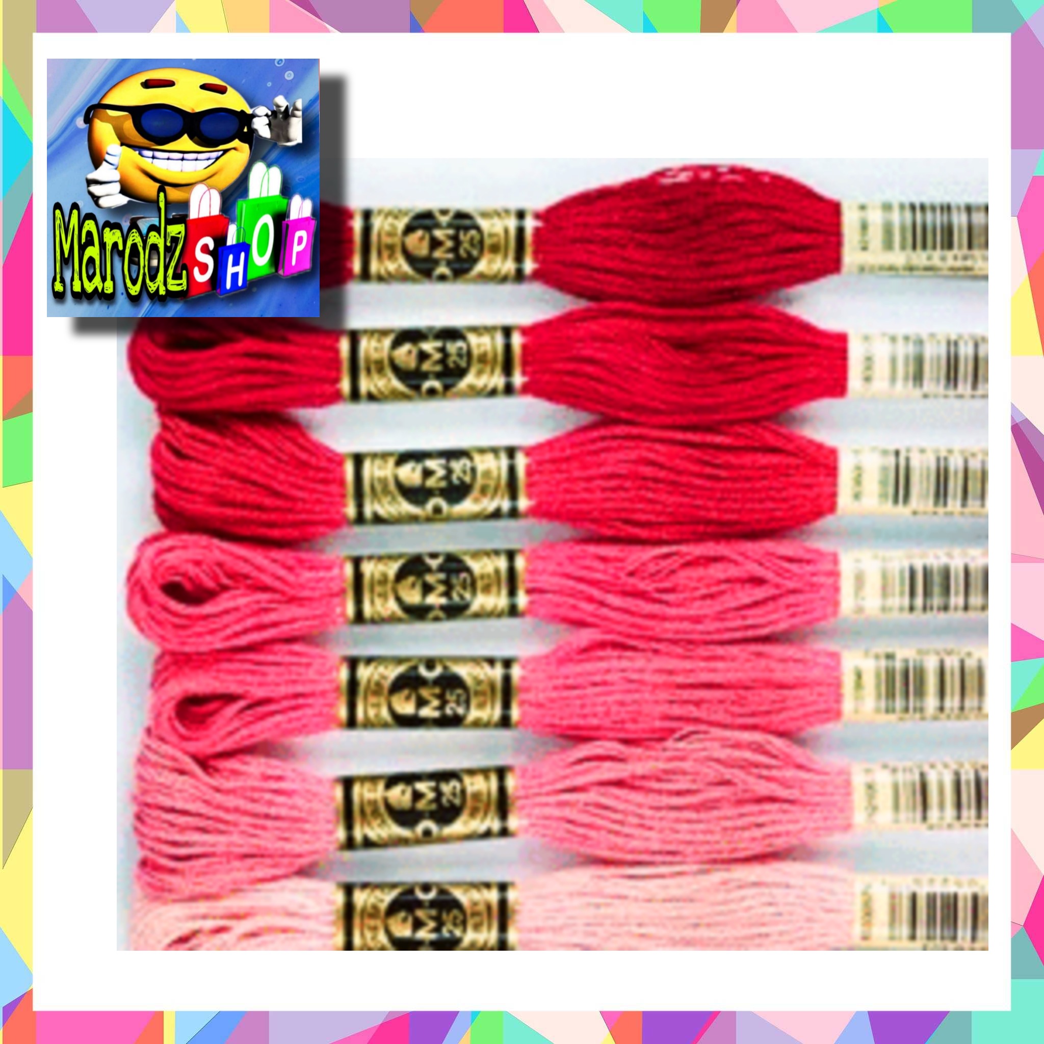 DMC COLOR PALETTE / 7 COLORS PER PACK / PLEASE CHOOSE AT VARIATION ...