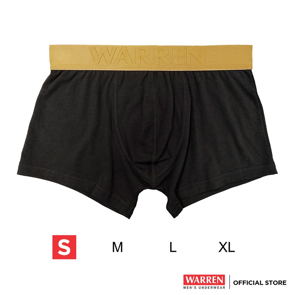 Warren Underwear 1-8535BG Boxer Brief (Black-Gold) | Lazada PH