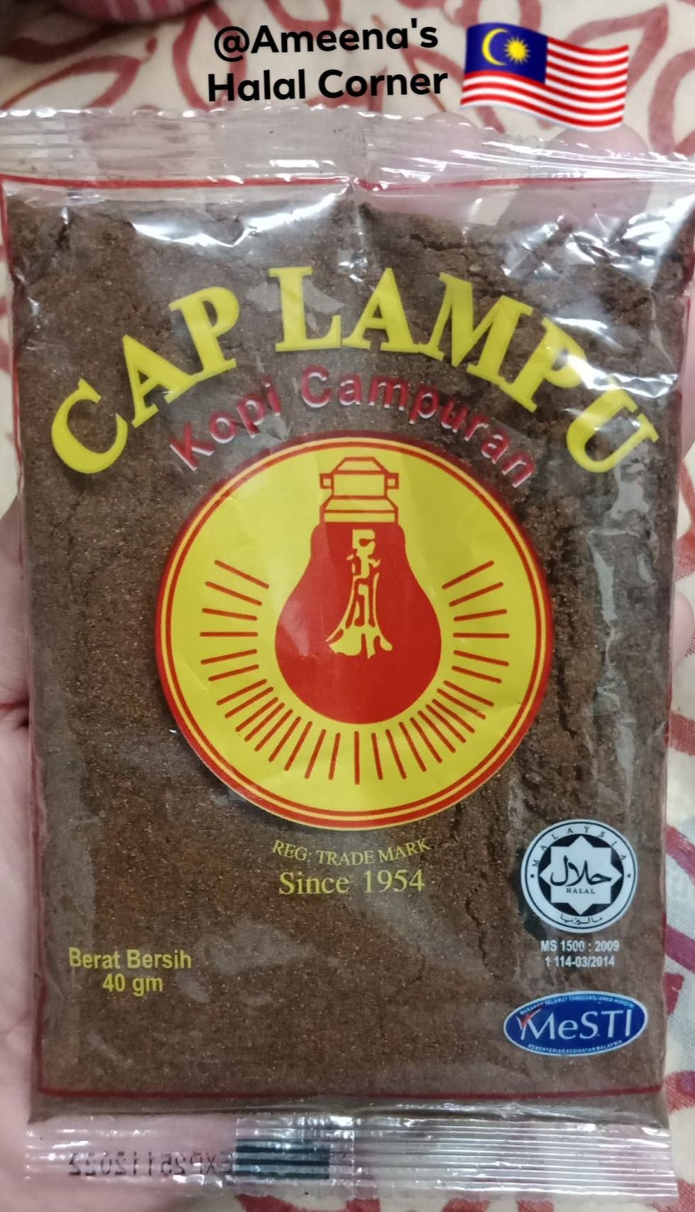 Cap Lampu Kopi Campuran 40g, Authentic from Malaysia | Lazada PH