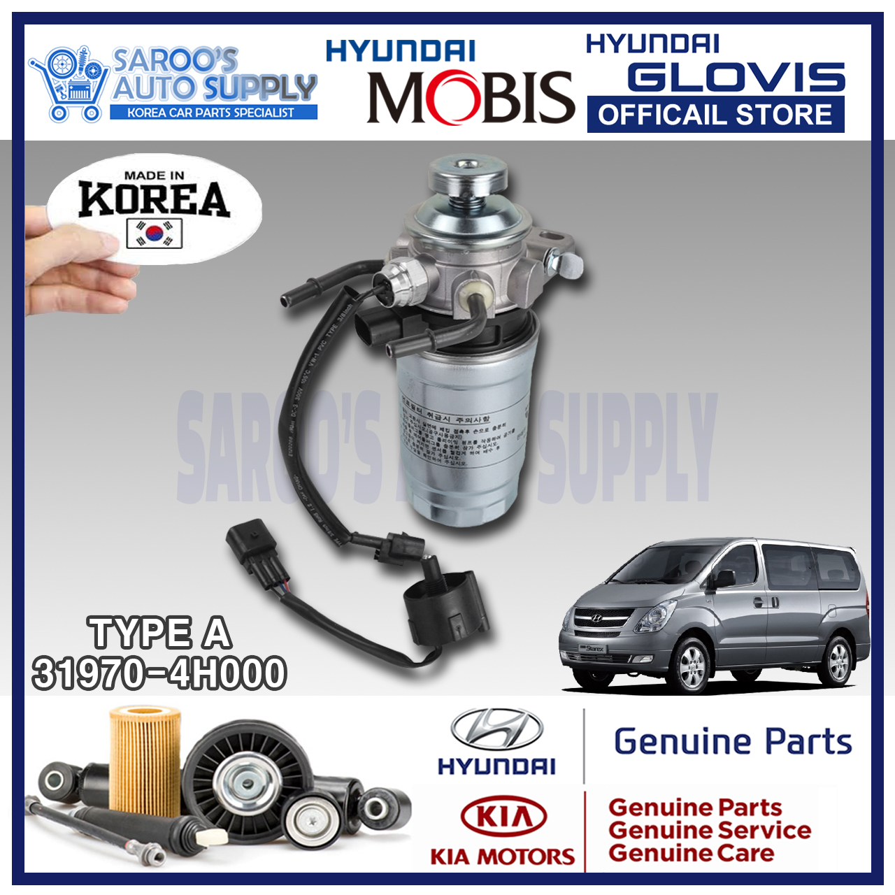 [A1] Fuel Pump For Hyundai Grand Starex , 2007-2011 , Made In Korea ...