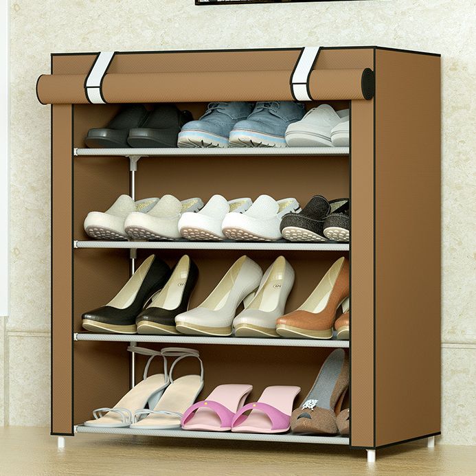 FAMILIFE 3 Layer 4 Layer Shoe Cabinet Dust-Proof Shoe Rack High Quality ...
