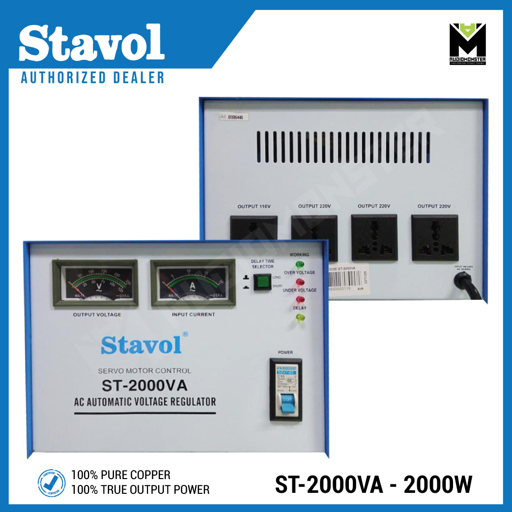 Stavol ST-2000VA 2000W AVR | Lazada