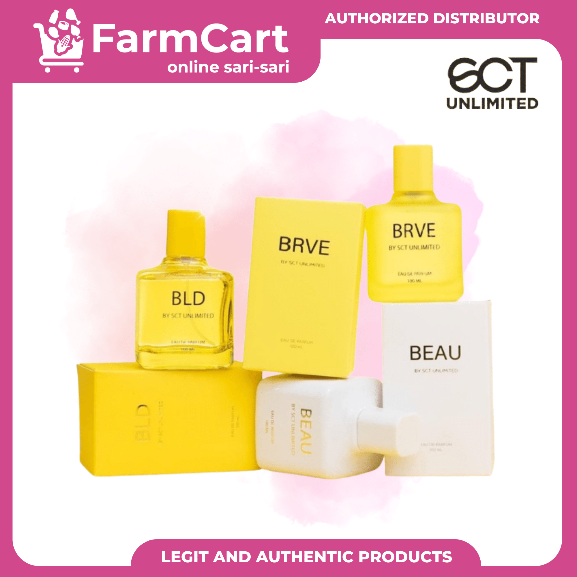 Authentic SCT Unlimited Believe in Yourself Perfume | BRVE | BEAU | BLD ...