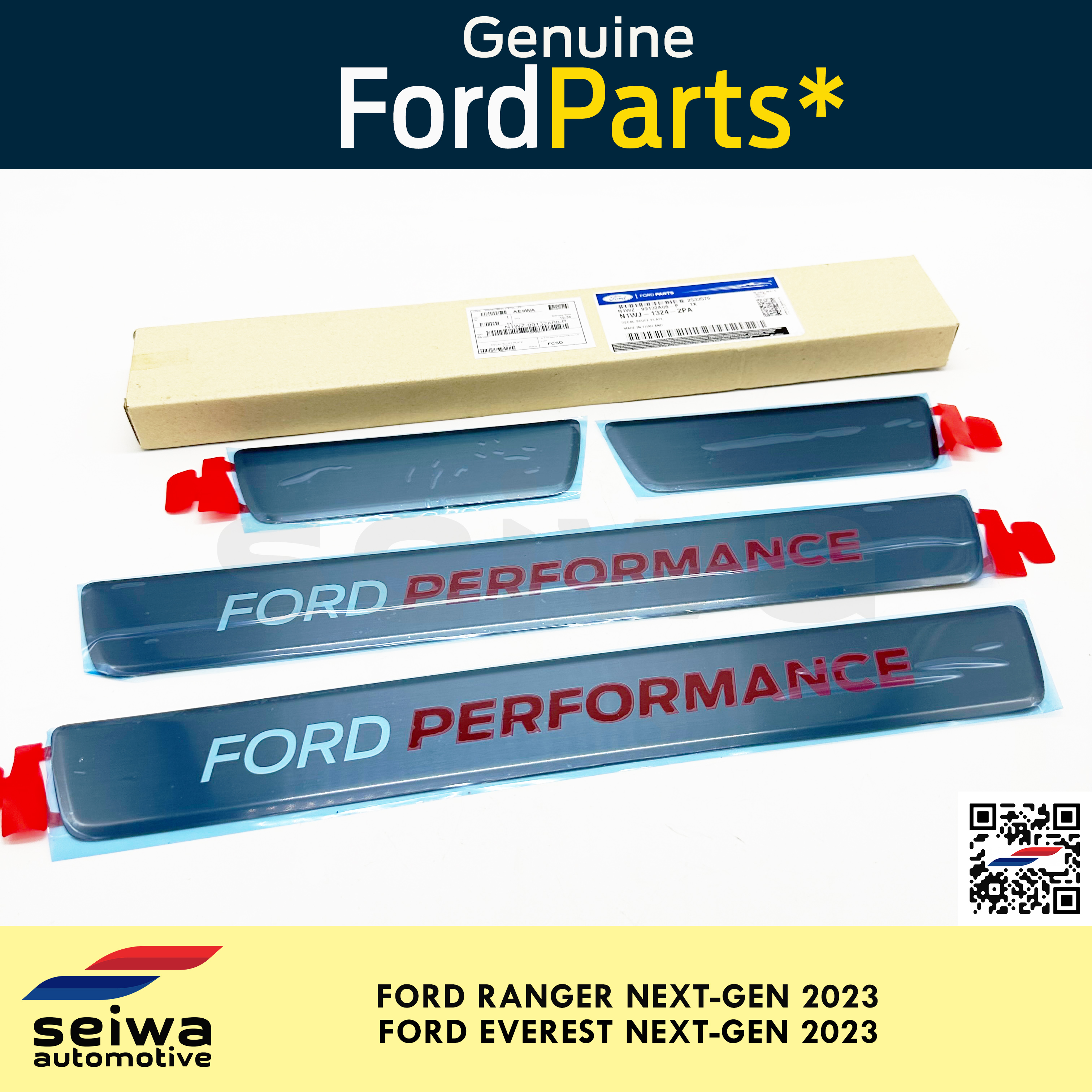 [NEXT-GEN 2023] Ford Ranger Scuff Plate Set (Ford Performance) - [NEXT ...