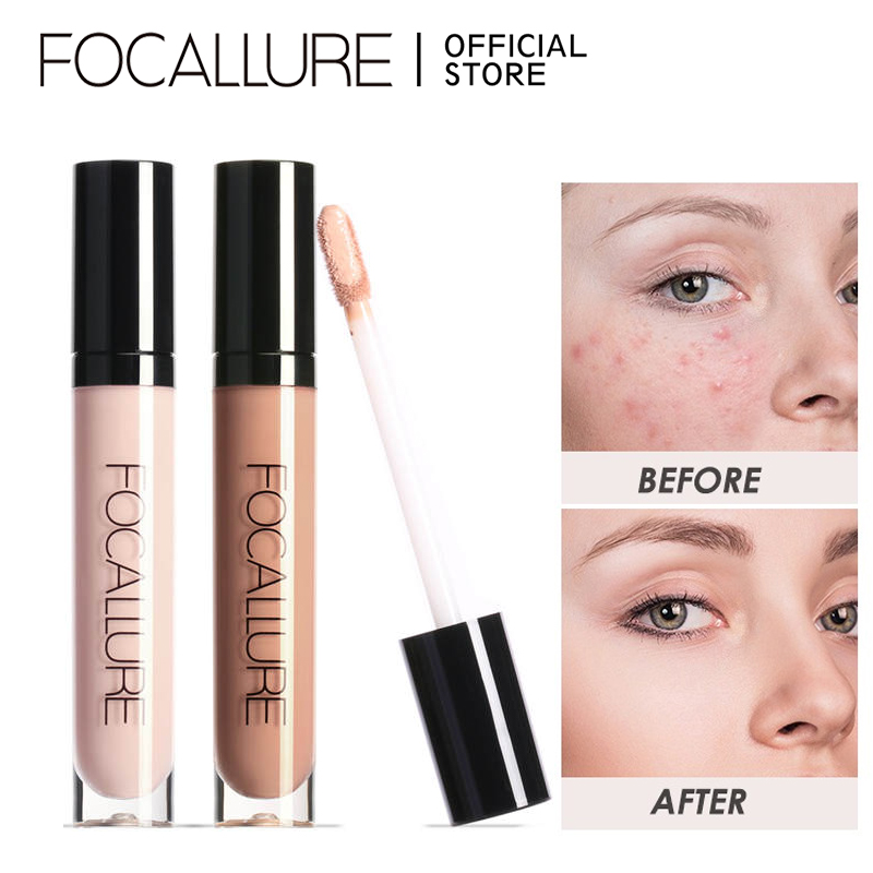 FOCALLURE Acne Marks Concealer Cover up Spots Face Brighten Contour ...