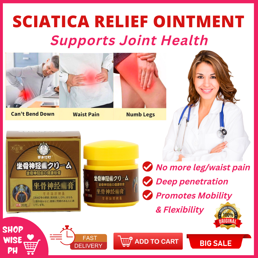 👍 FLASH SALE! 100% ORIGINAL Sciatica Relief Ointment Lumbar Disc ...