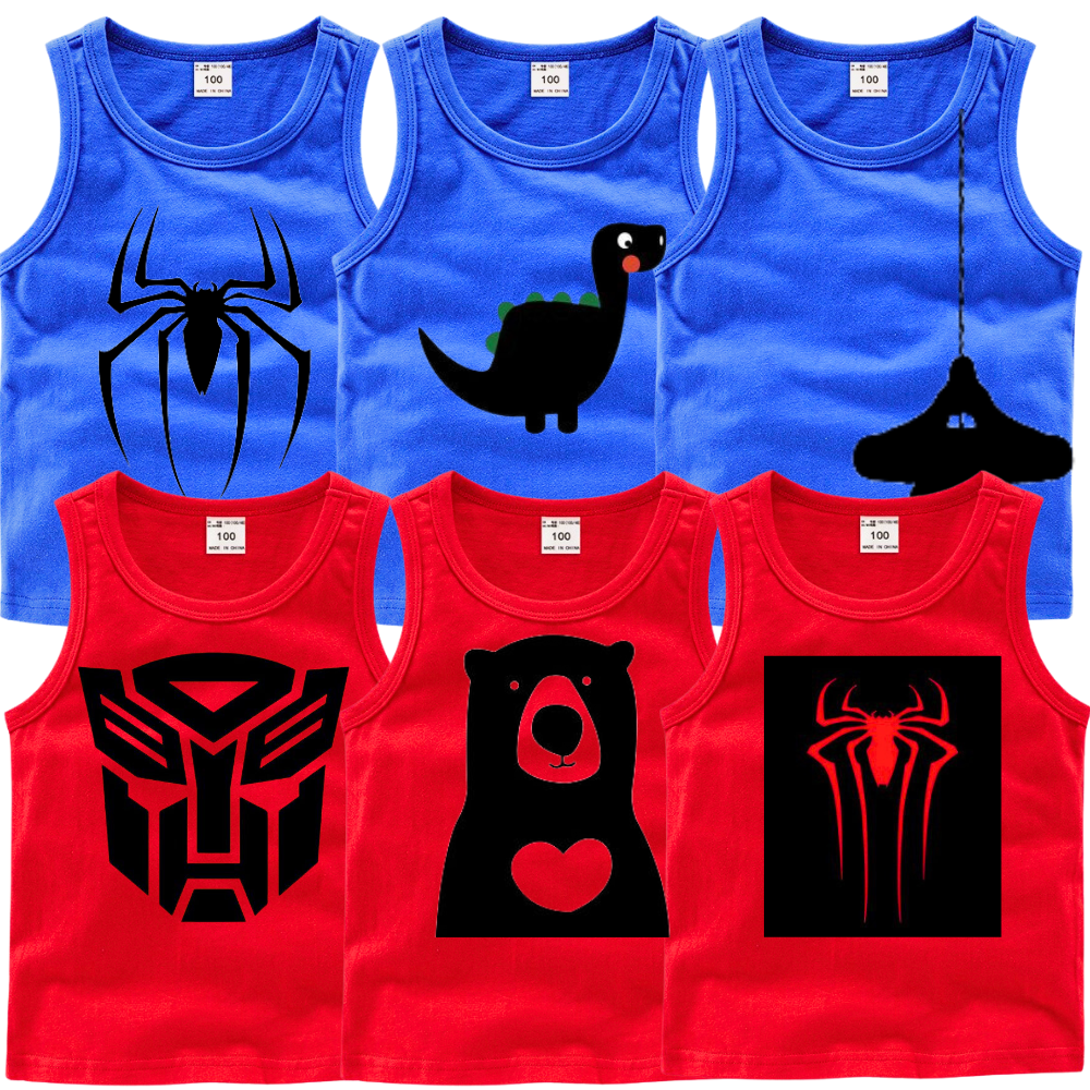 BWM 1PC Random Pambahay Colored Sleeveless Sando Shirts Tops for Baby ...