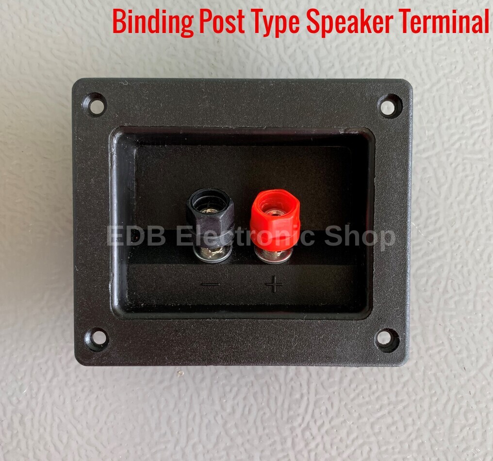 1pc Speaker Terminal Rectangle 90mm frame 70mm cutout hole / Baffle ...