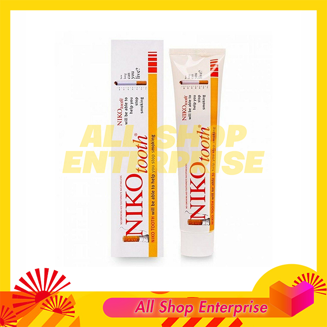 NIKO Tooth - The ANTI-SMOKING toothpaste + teeth whitening + stain ...