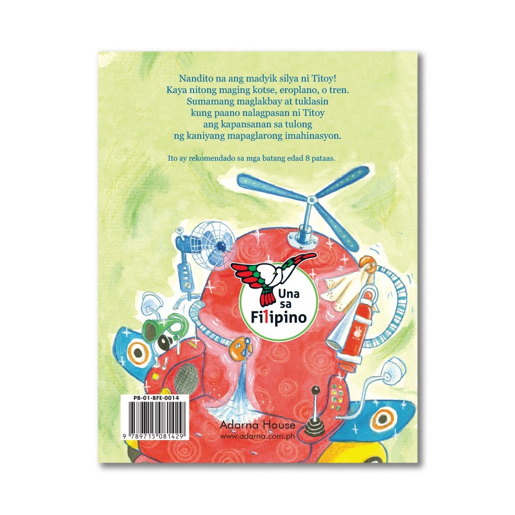 Ang Madyik Silya ni Titoy Picture Book - for Grade 2, Bilingual ...