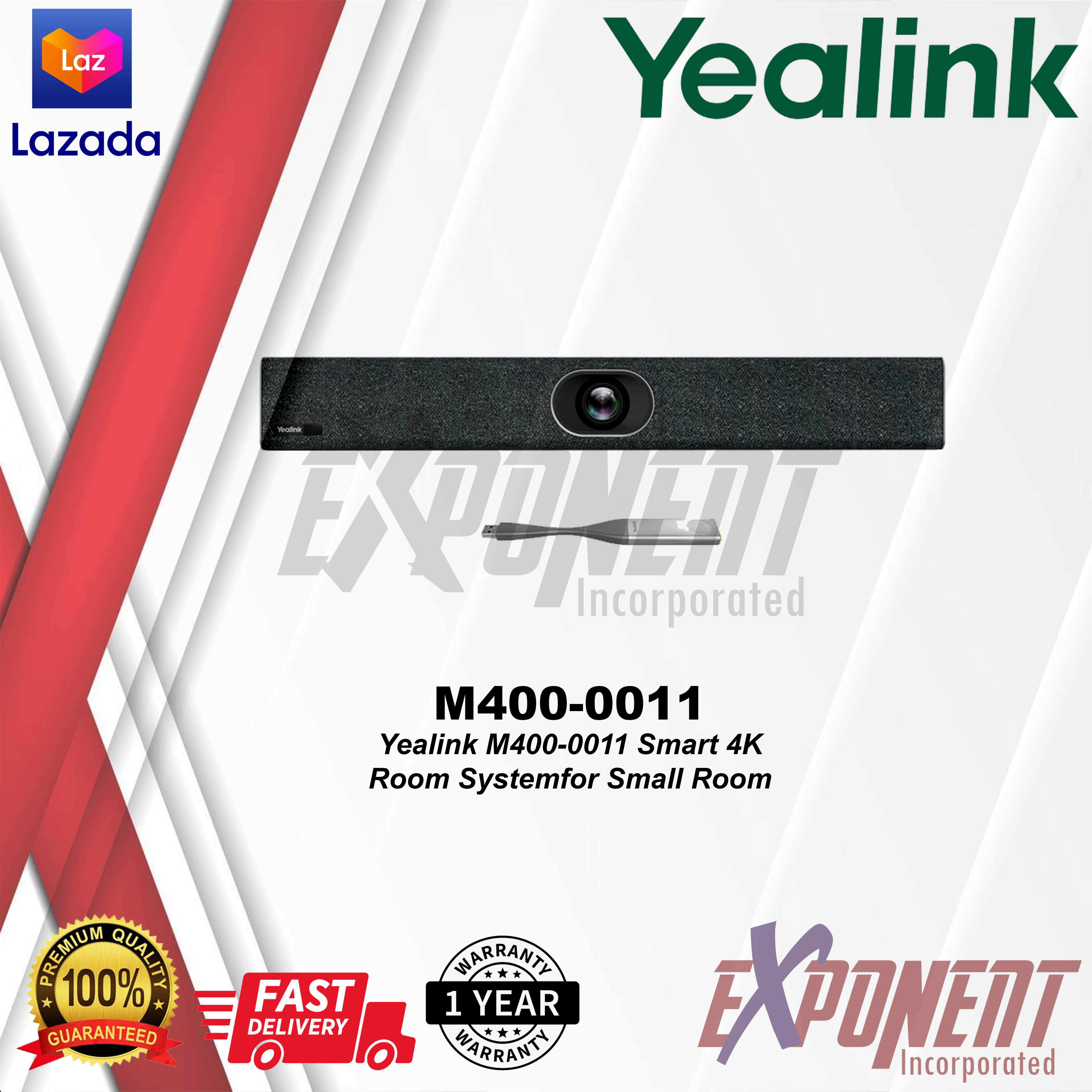 M400-0011(0013) - Yealink M400-0011 Smart 4K Room Systemfor Small Room ...