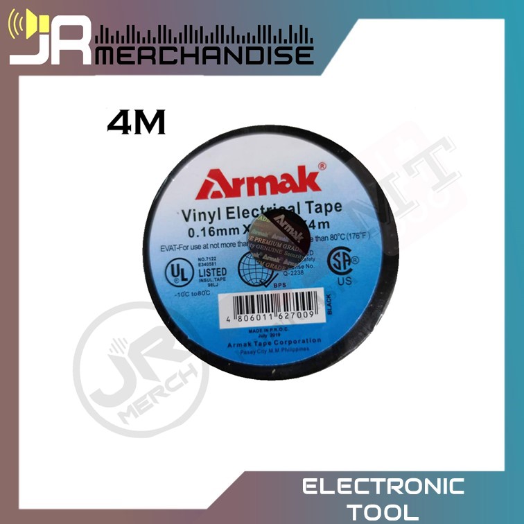 ARMAK Small Electrical PVC Tape 4m (E5) | Lazada PH