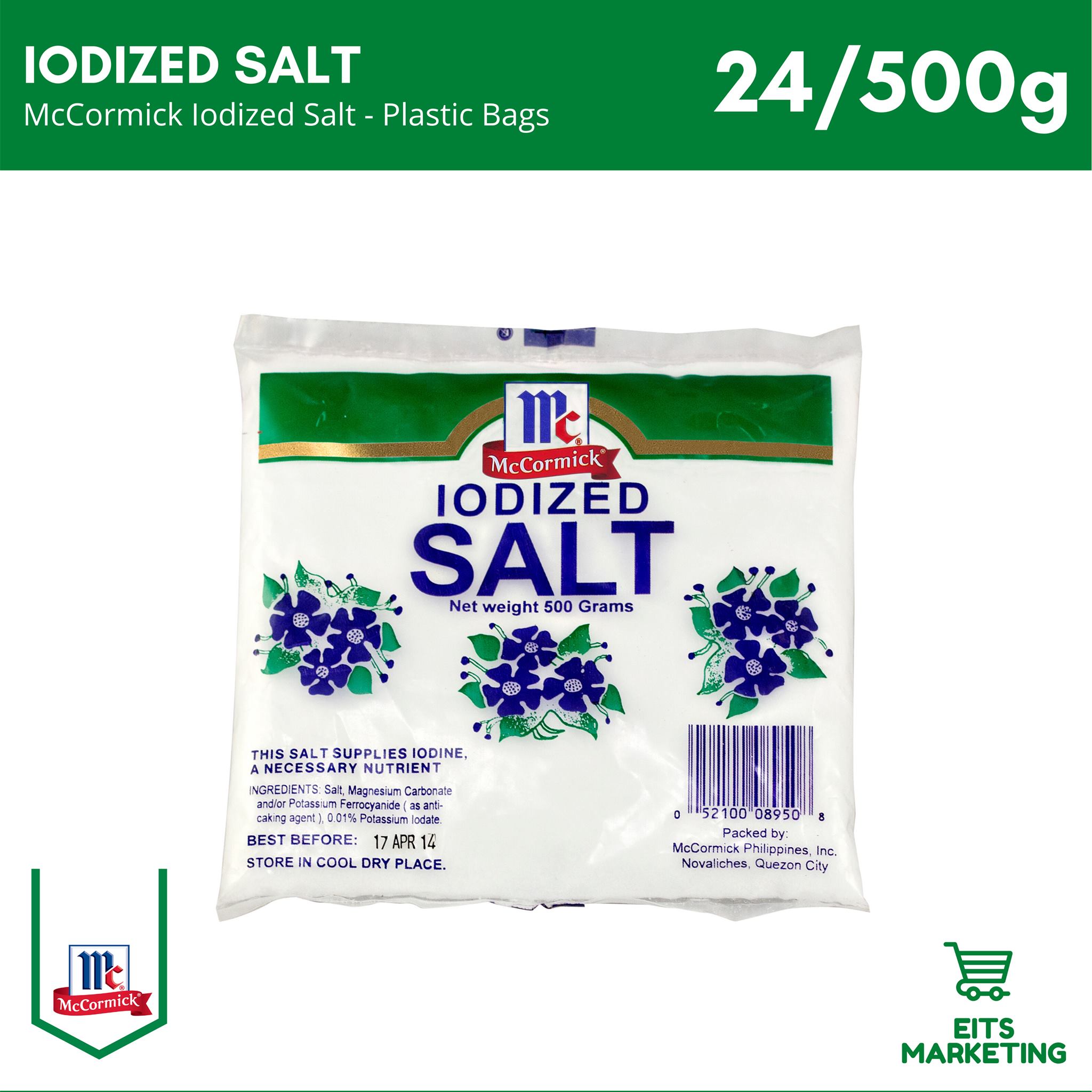 McCormick Iodized Salt 500g | Lazada PH