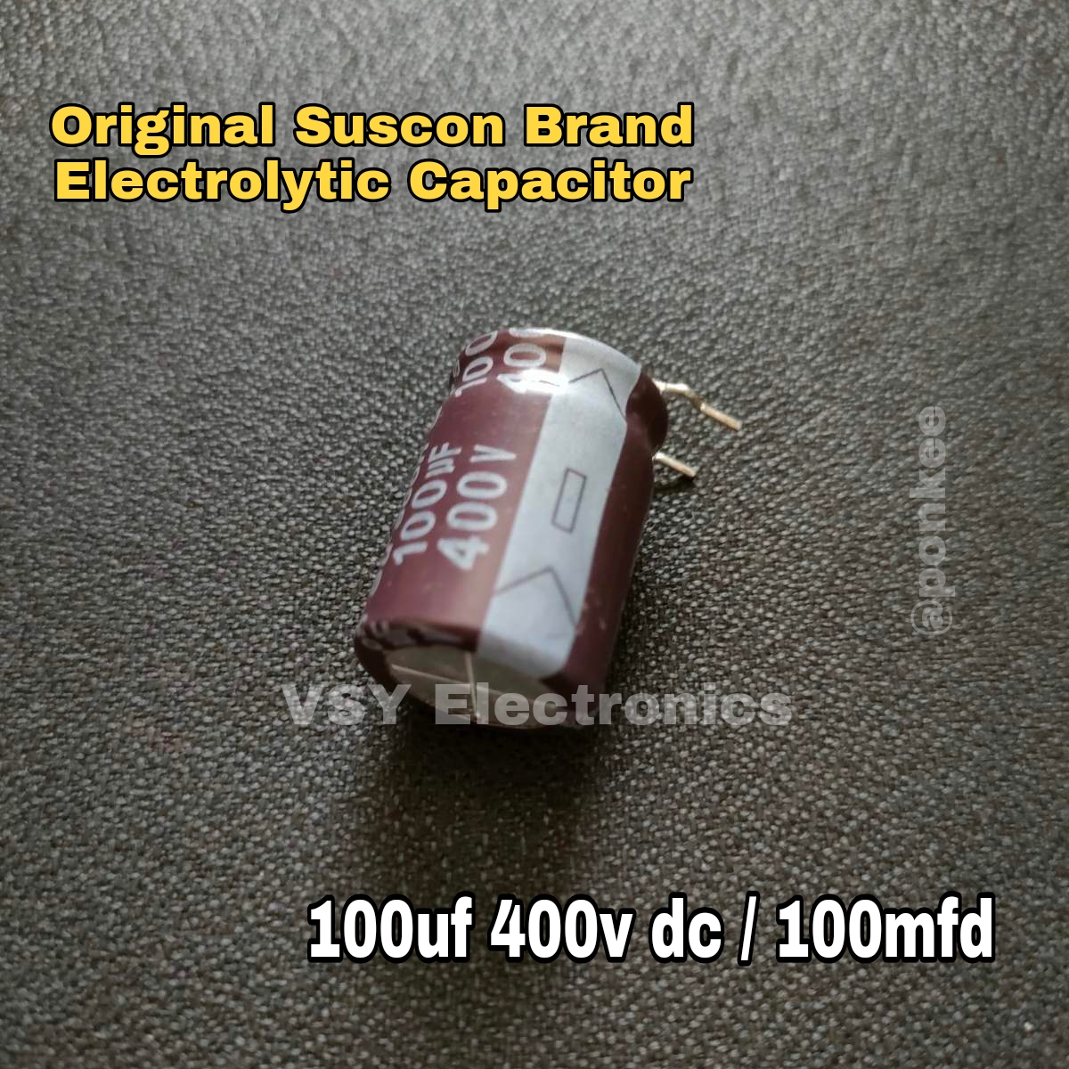 Original Suscon Brand Electrolytic Capacitor 100uf 400v dc ...