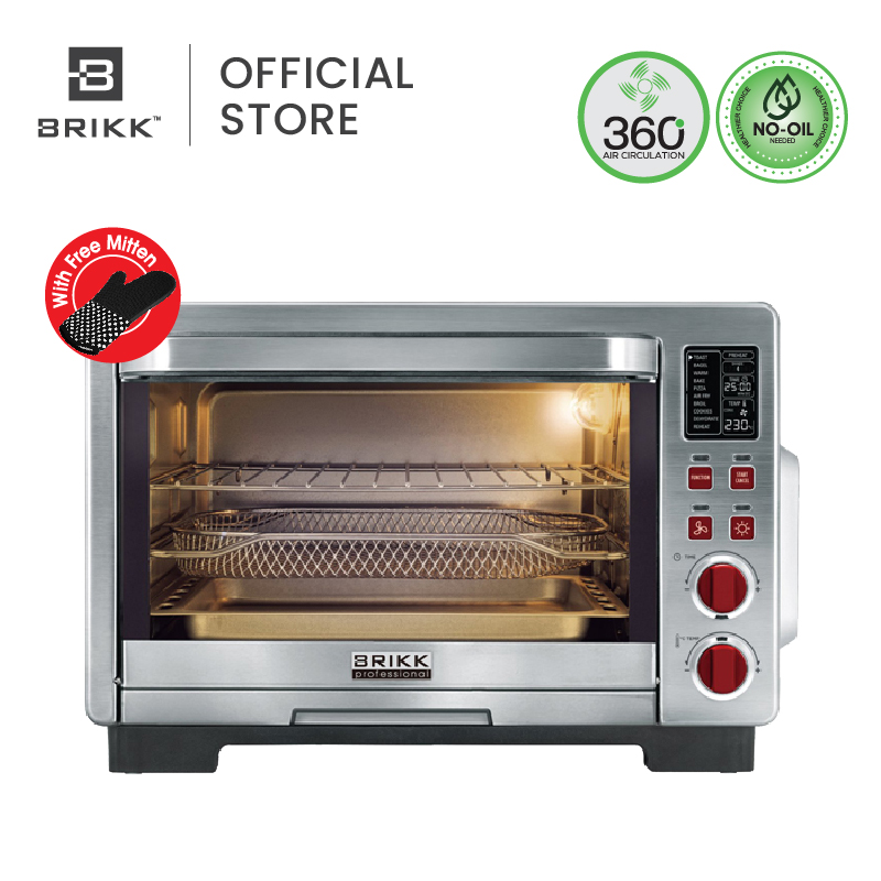 BRIKK 10-in-1 Smart Digital Oven | Lazada PH
