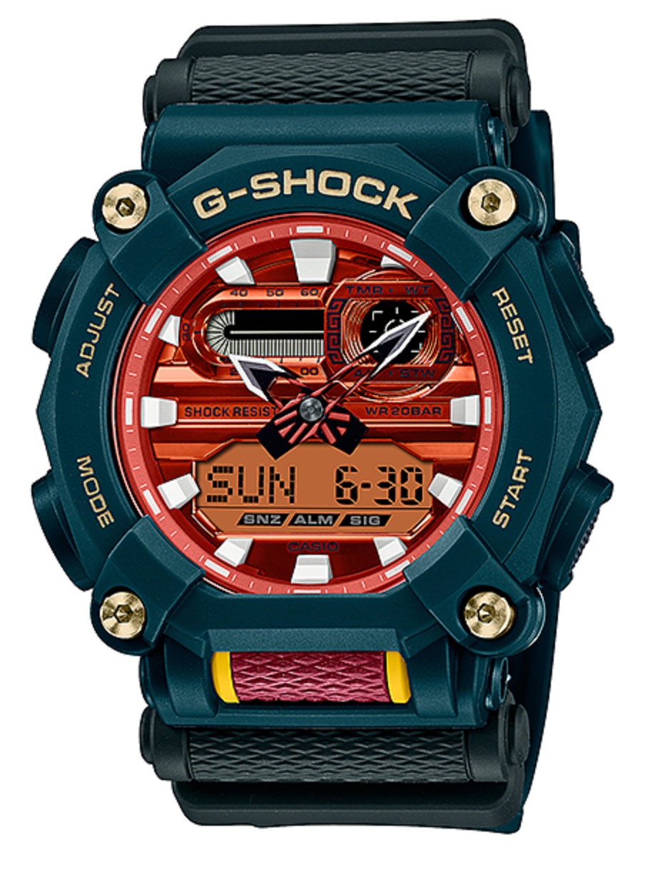 Casio G-shock China Dragon Limited Edition Digital Analog Watch GA ...