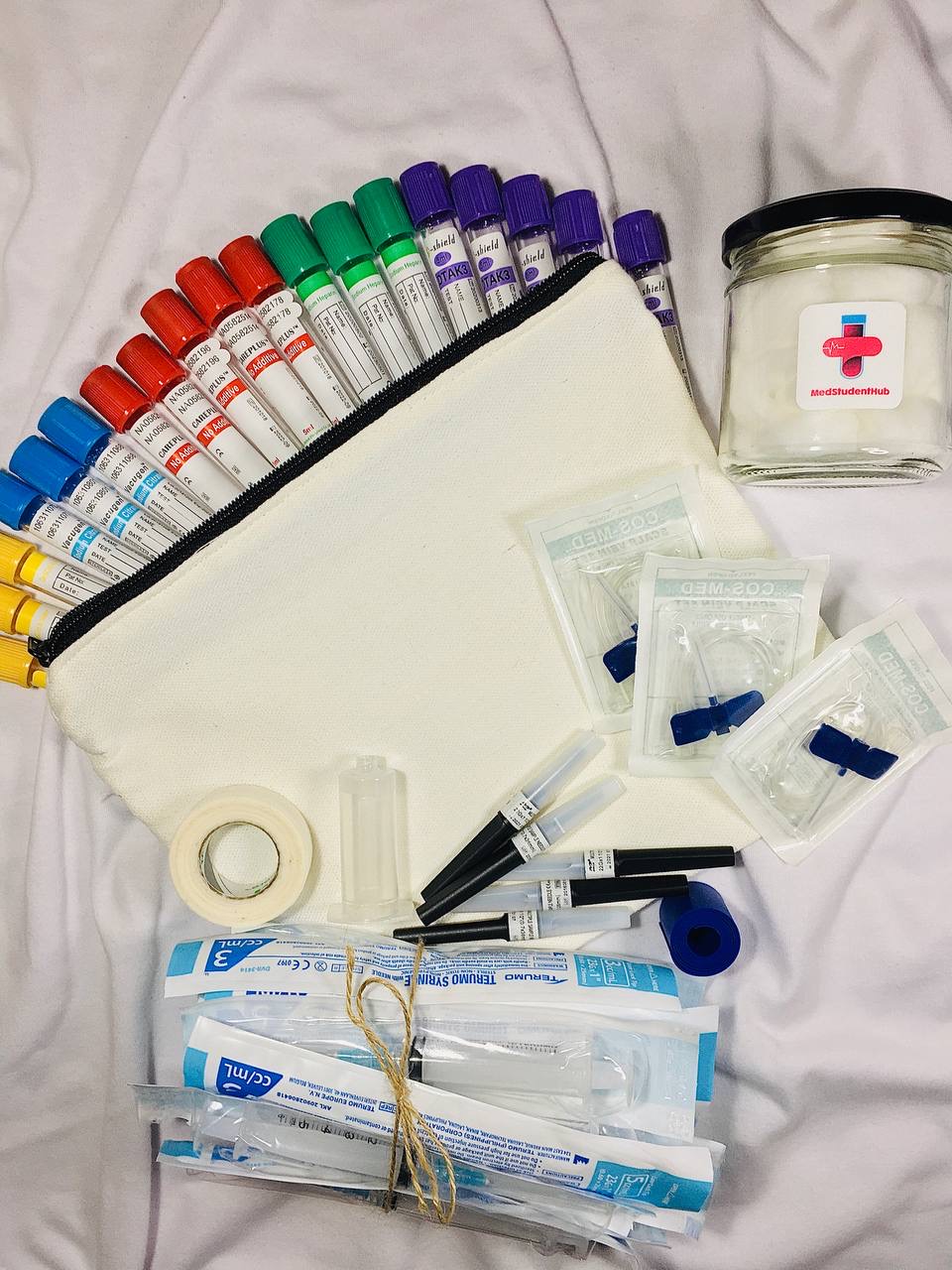 Starter Phlebotomy Kit for MedTech students with Canvas Case | Lazada PH