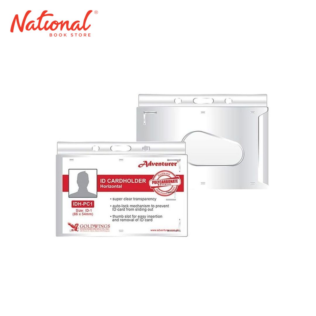 Adventurer Id Protector Horizontal Clear Acrylic Idh Pc1 | Lazada PH