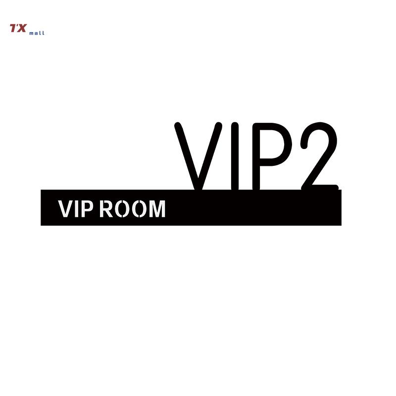 【TX】 Acrylic VIP door sign beauty room door sign locker room hotel box ...