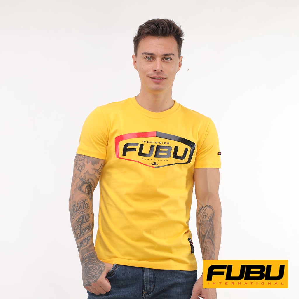 Fubu Round Neck Muscle Fit FBT01B-2849 (S.Yellow)3XL | Lazada PH