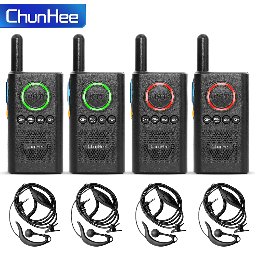 Chunee WT08 Walkie Talkie: Sistema ng Portable Intercom at Two-Way na ...