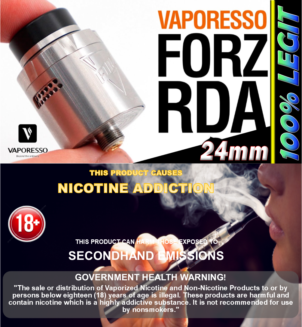 Vaporesso FORZ RDA 24mm | Lazada PH