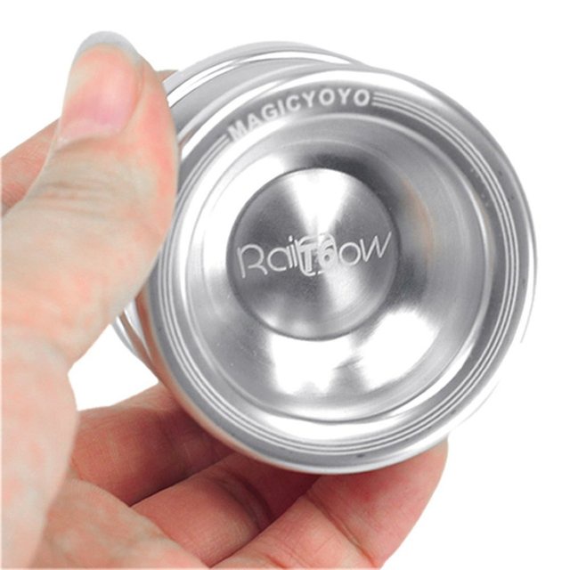 《HOT SALE》☋ Yoyo Ball Red Magic YoYo T6 Rainbow Aluminum Professional ...