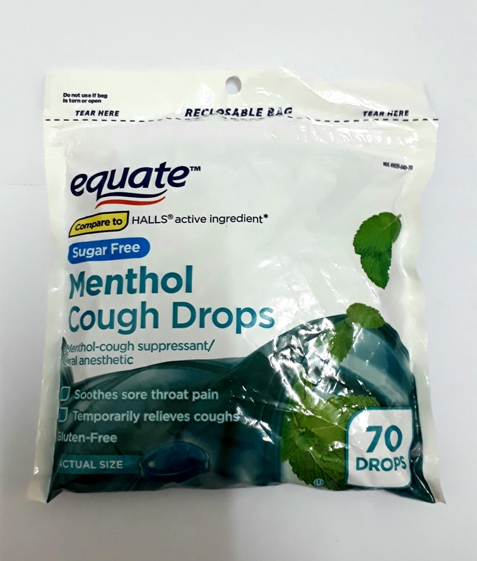 Equate Menthol Cough Drops at Willie Simpson blog
