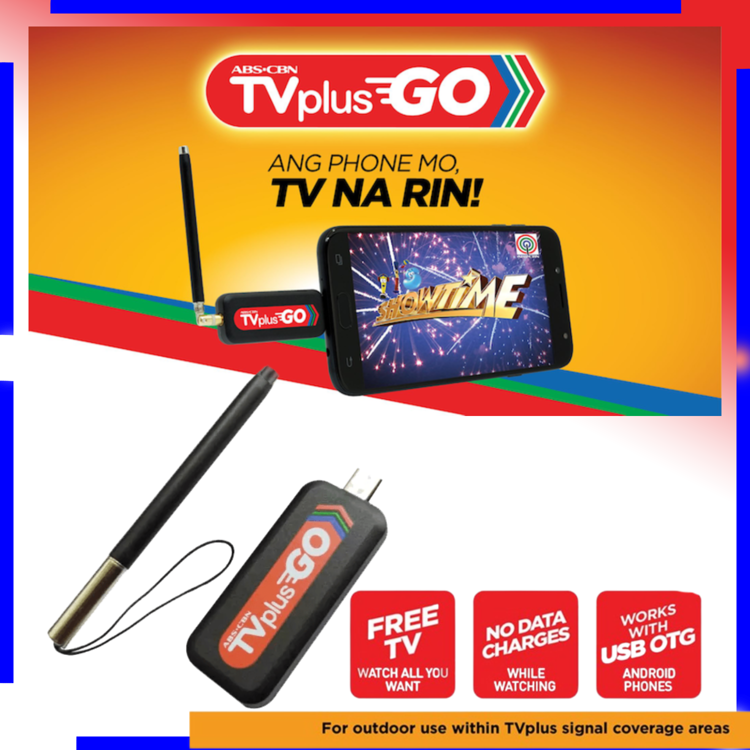 Original ABS-CBN TV plus Go TVplus Go CELLPHONE | Lazada PH