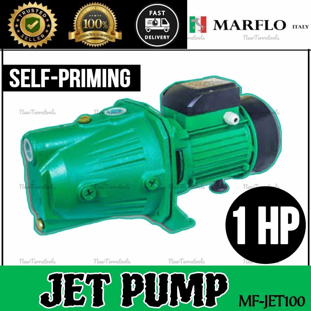 MARFLO ITALY Self-Priming Jet Pump 1HP (MF-JET100) | Lazada PH