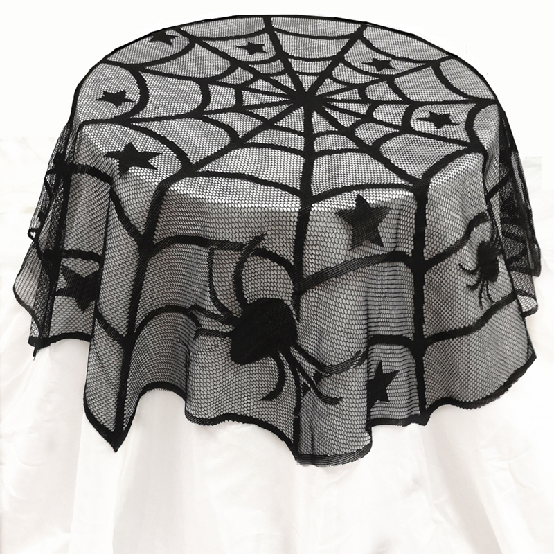 【Flash Sale】 Halloween Decoration Lace Spider Web Skeleton Skull ...