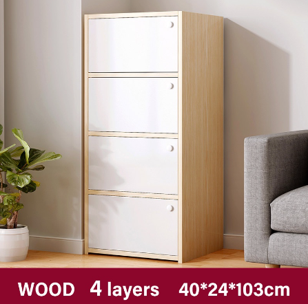 MYHOME Locker 4/5 layer Bookcase Simple Home Living Room Locker Simple ...